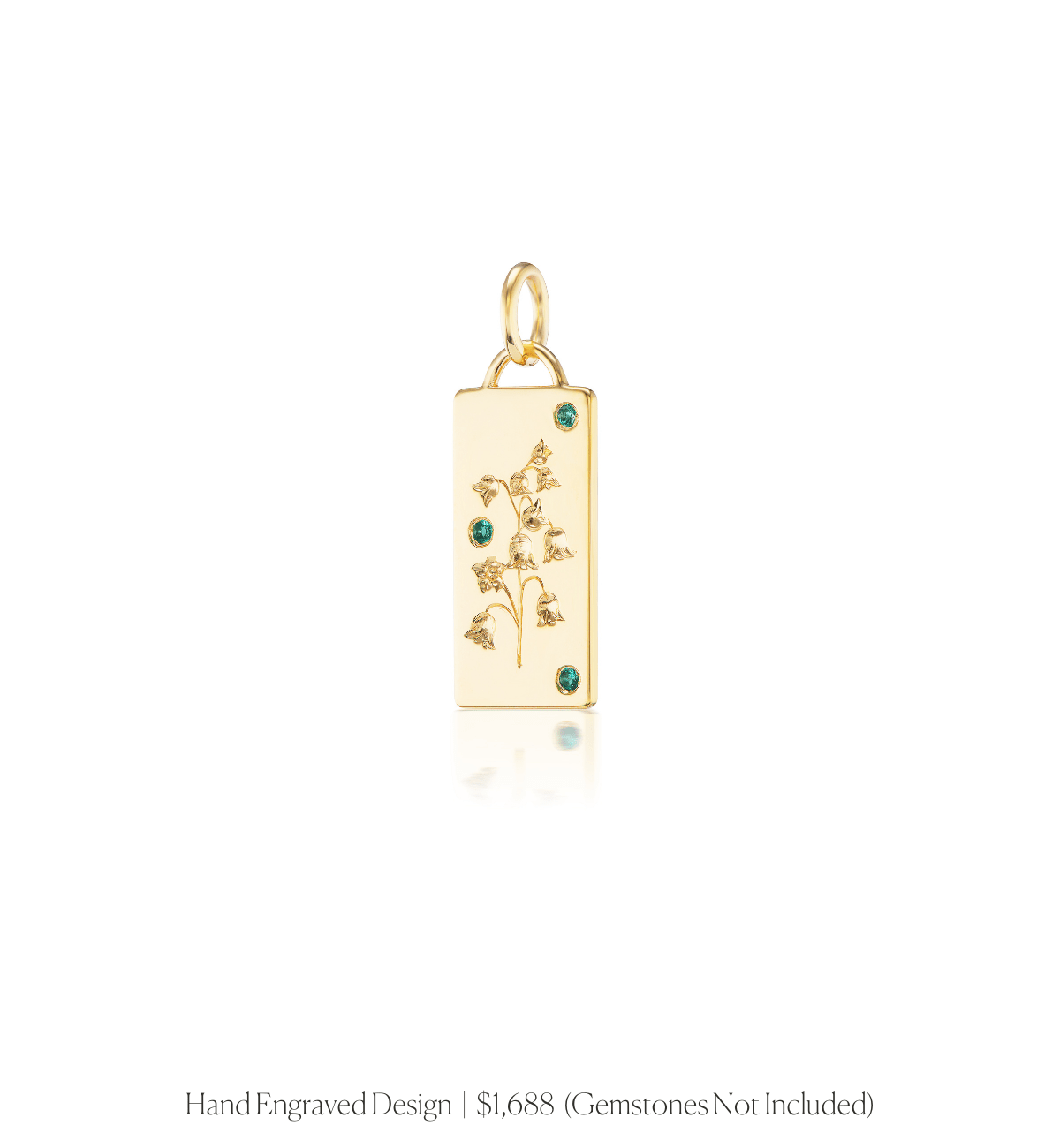 Classic Rectangle Charm - Fewer Finer