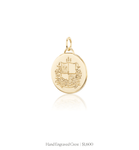 Classic Circle Charm - Fewer Finer