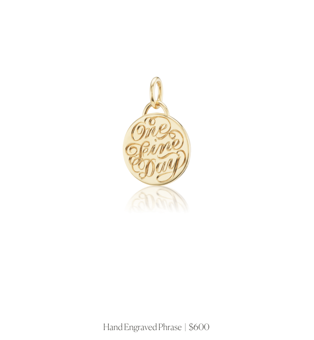 Classic Circle Charm - Fewer Finer