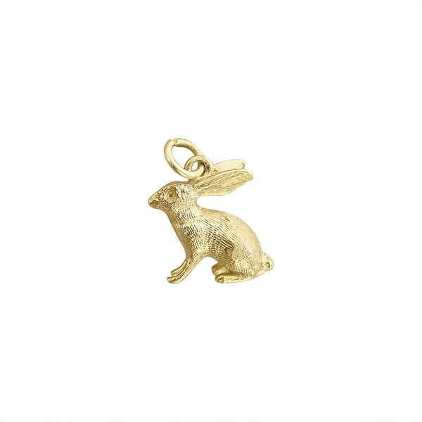 SOLD Vintage Hare Charm - Fewer Finer