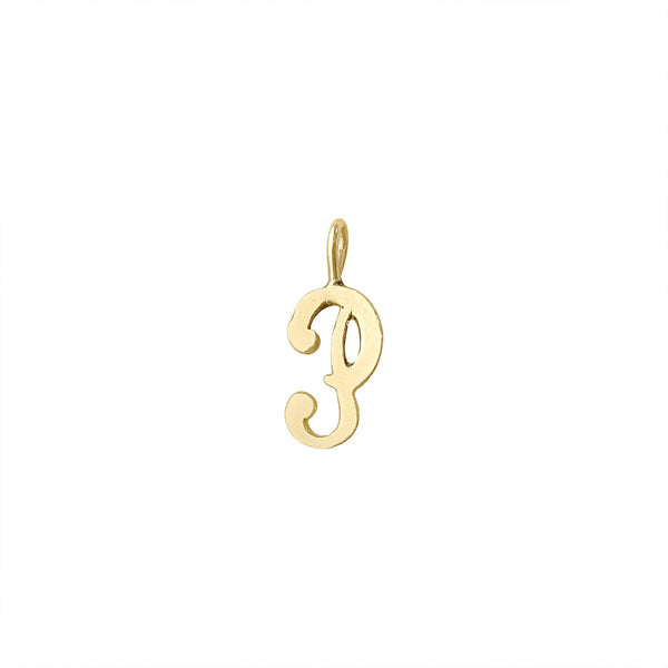 SOLD Vintage Letter "P" Charm - Fewer Finer