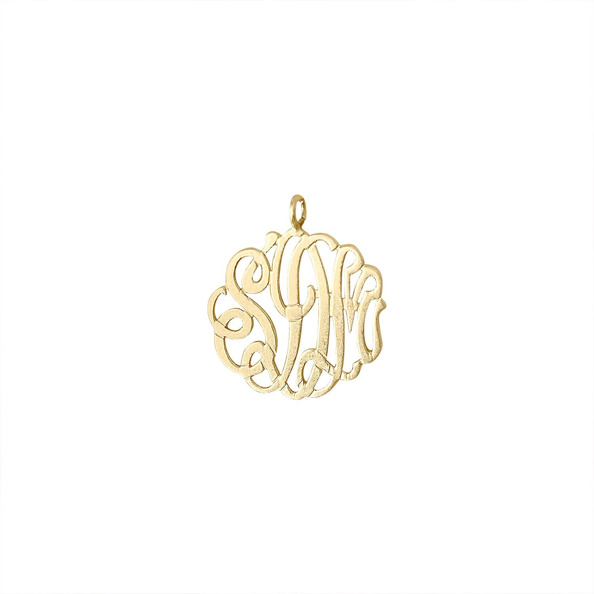 SOLD Vintage "SDM" Monogram Charm - Fewer Finer